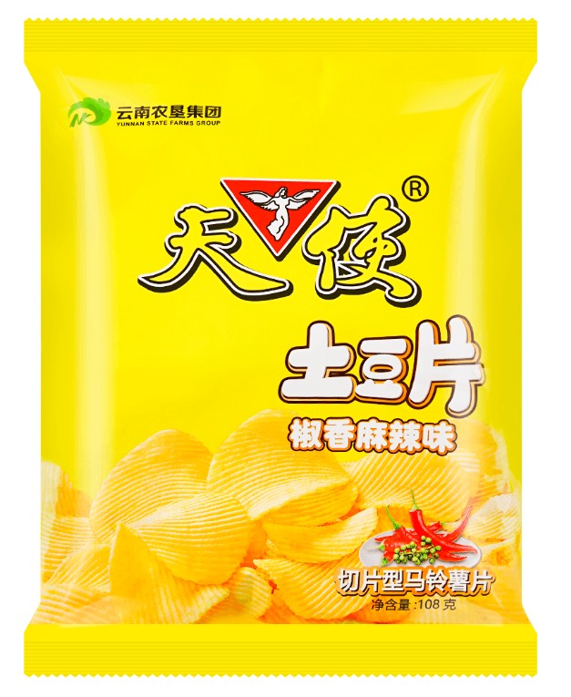 Angel Spicy Potato Chips - 3.8oz – Lotus Street Market